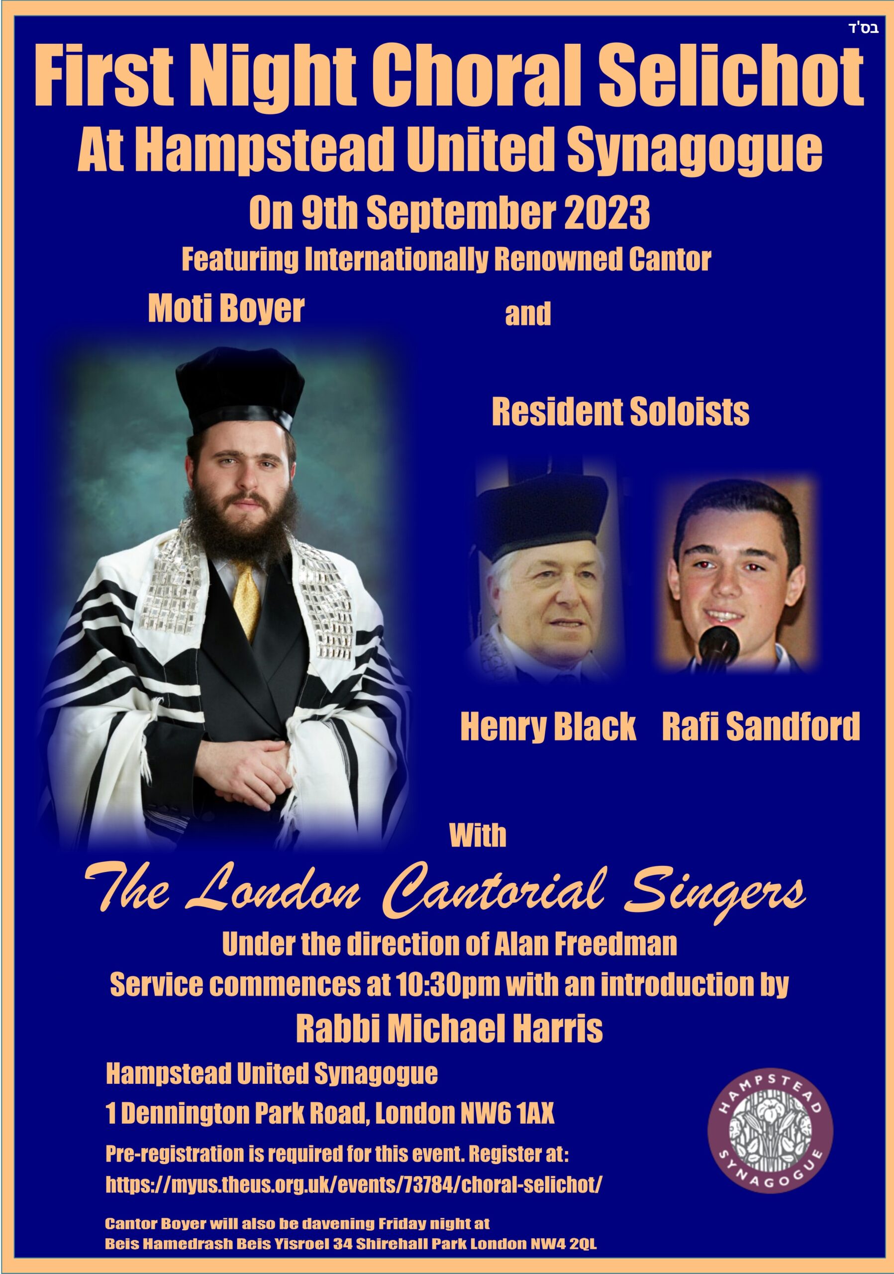 The London Cantorial Singers | Reviving Our Heritage of Synagogue Music